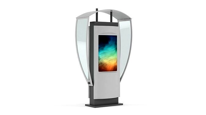 Information Kiosk 3d model