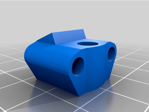 Five33 Tiny Trainer tilted xt30 & VTX antenna mount by ftibbling 3d model