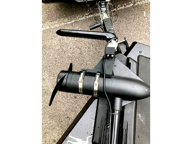 Minn Kota Edge Transducer Bracket by wilsonrn22 3d model