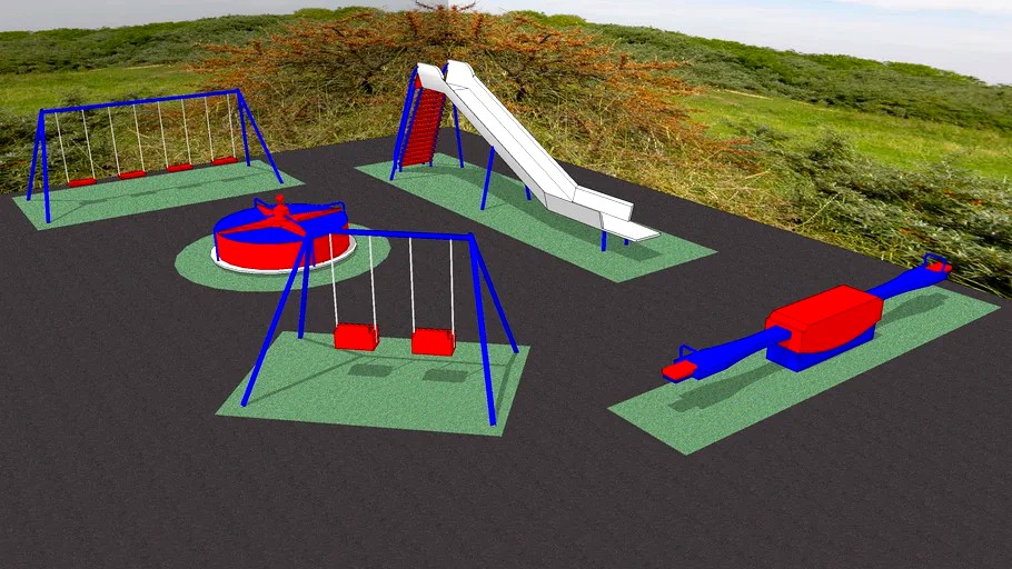 Playground - 3d challenge 080 model