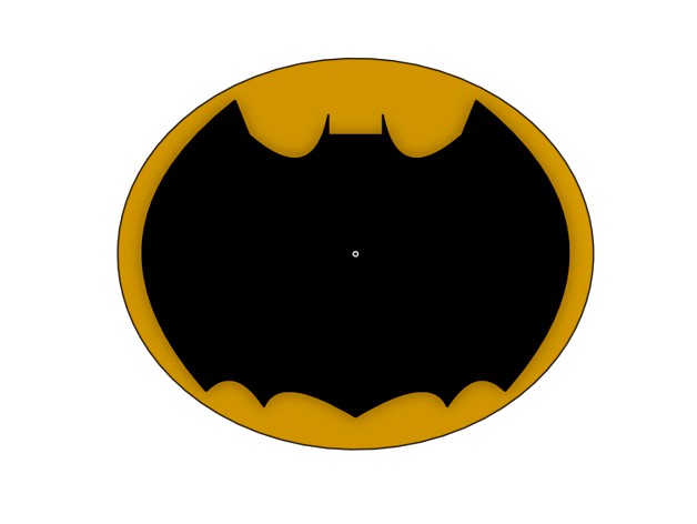 Norm Breyfogle (thick) inspired chest emblem by itsslimer 3d model