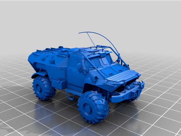 atv - revisit - gaslands - reduced scale by jimjimjimmyjim 3d model