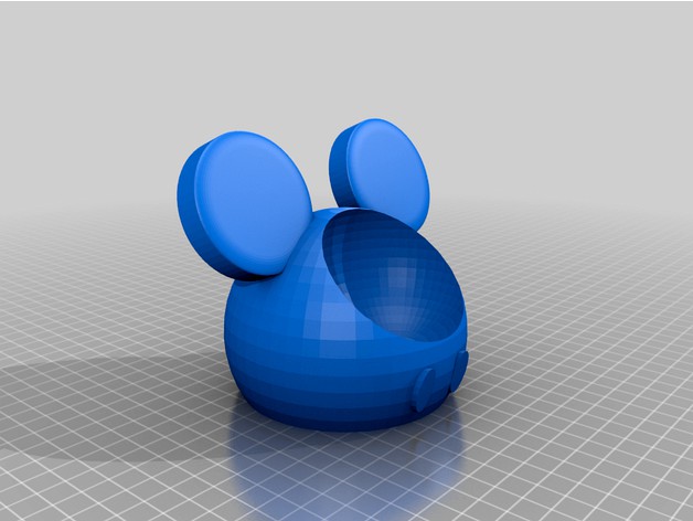 Mickey Planter by scootchu 3d model