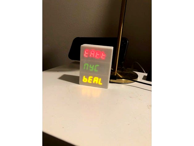Arduino 3 Timezone Wifi Clock Using Esp8266 and TM1637 Clock by ... Arduino 3 Timezone Wifi Clock Using Esp8266 and TM1637 Clock by ...