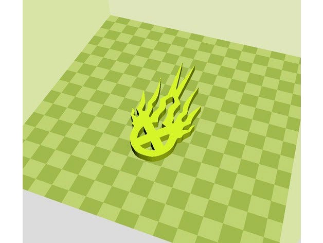 Static-X logo by khaosweapon 3d model