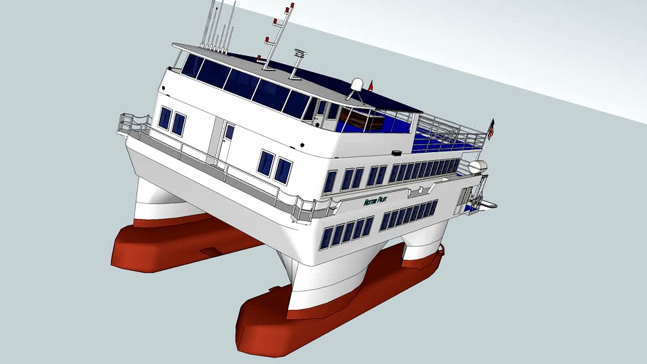 Nekton Pilot Dive Boat - Ended Service May 17, 2010 3d model
