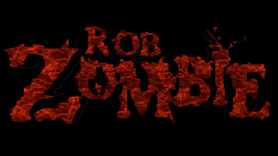 Rob Zombie Logo 3d model