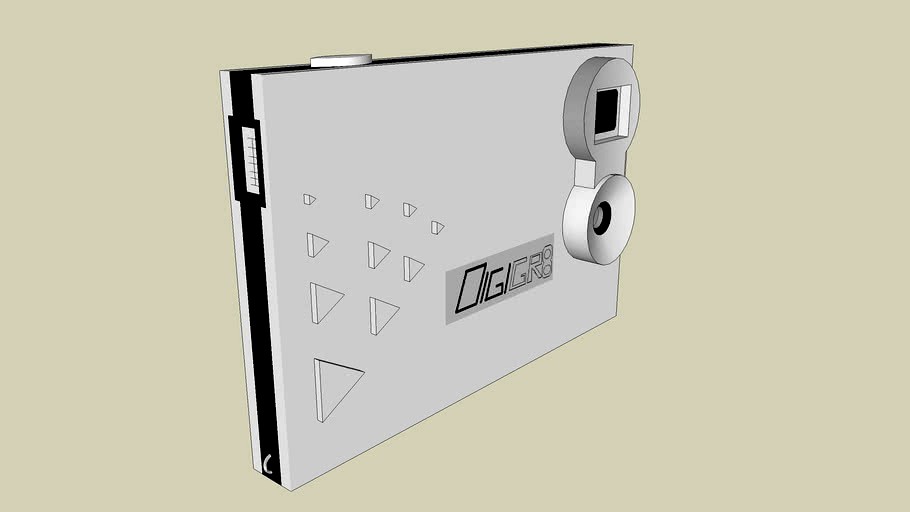 DIGIGR8 300K Pixel Digital Camera 3d model