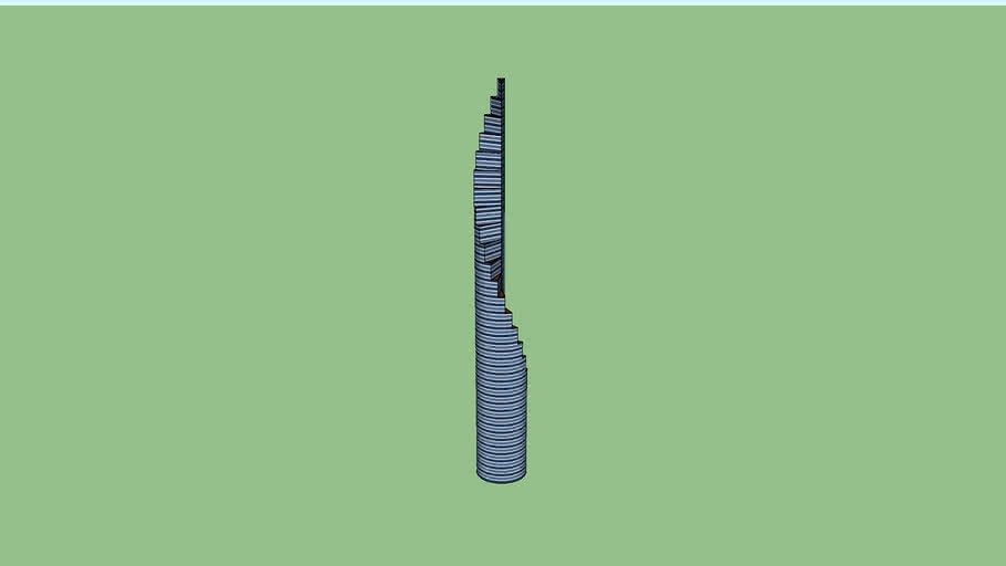 Spiral Tower 3d model