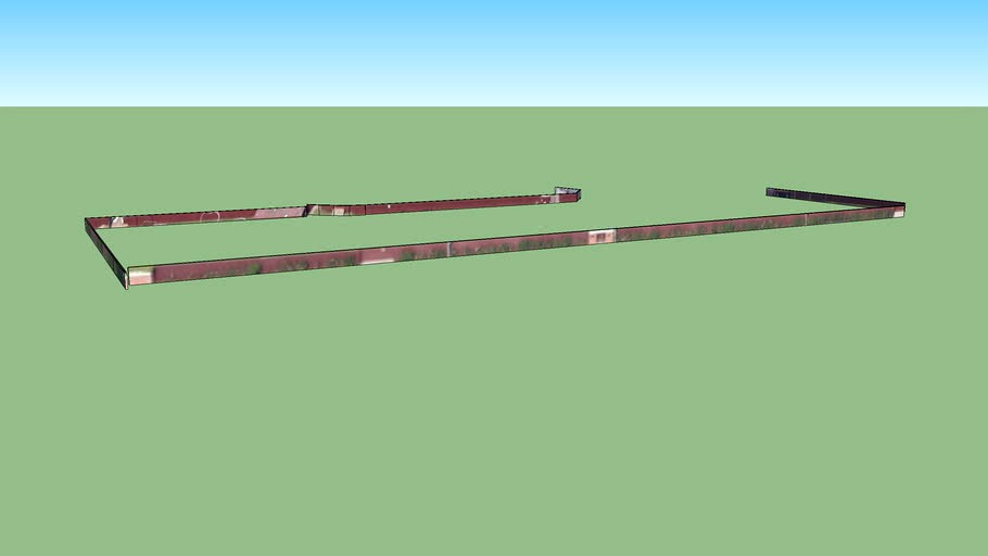USC Howard Jones Fence 3d model