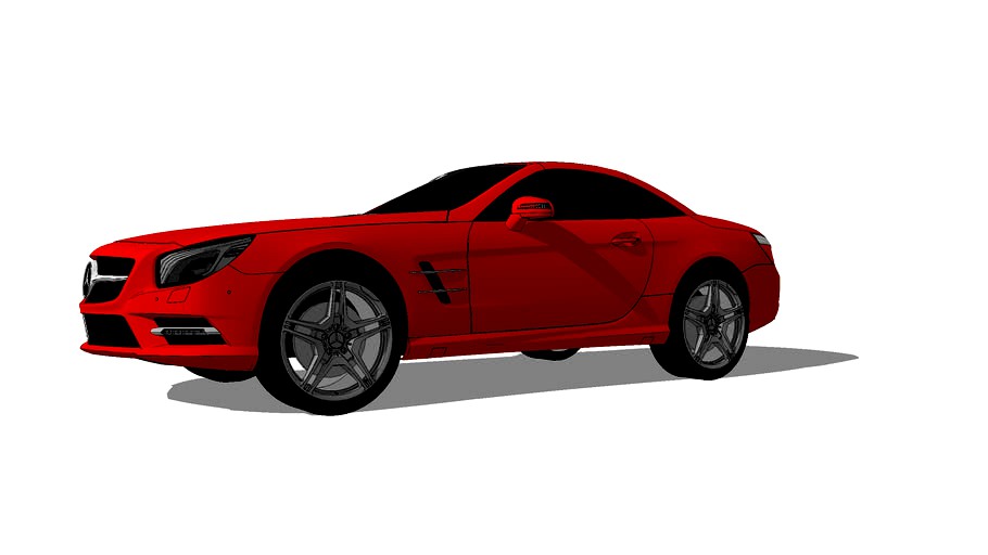 2012 Mercedes-Benz SL R 231 3d model