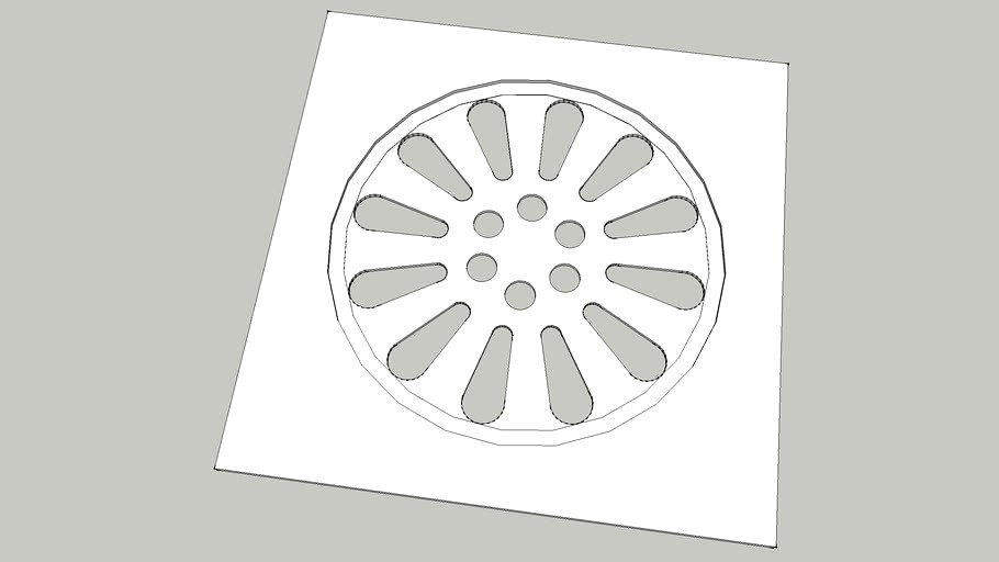 Floor Drain 3d model