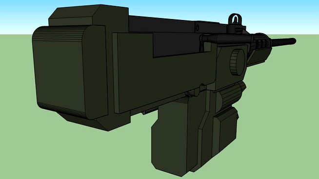 M2 Turret for M151 3d model