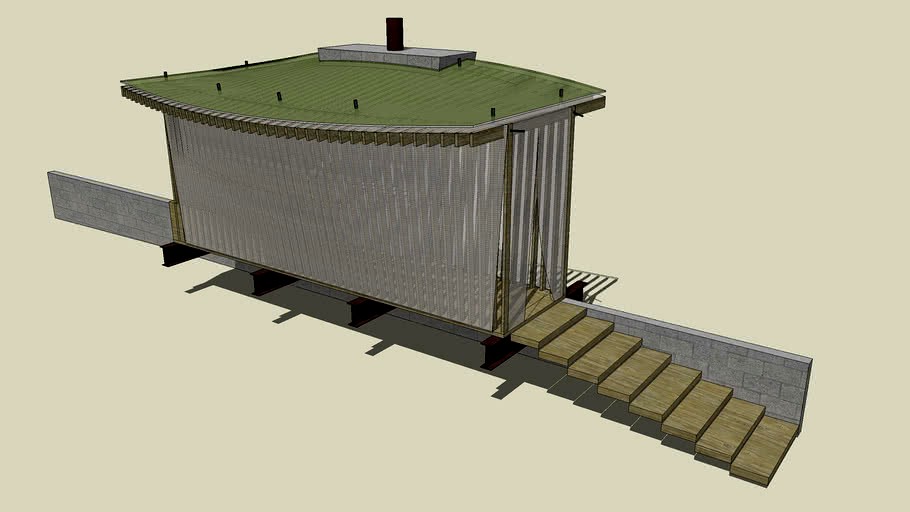 FLOW- Design It: Shelter Competition 3d model