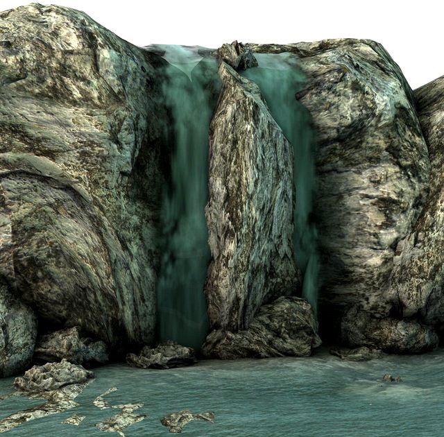 Waterfall3d model