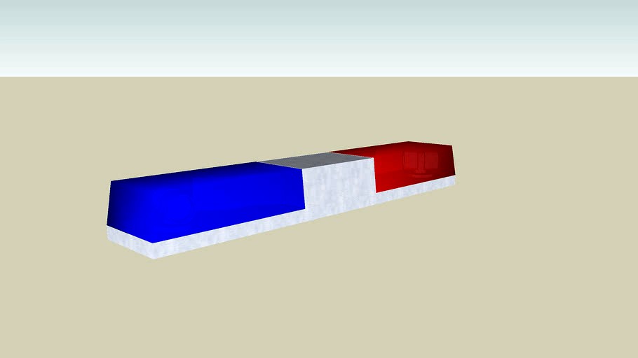 Federal Signal Twin-Sonic 3d model