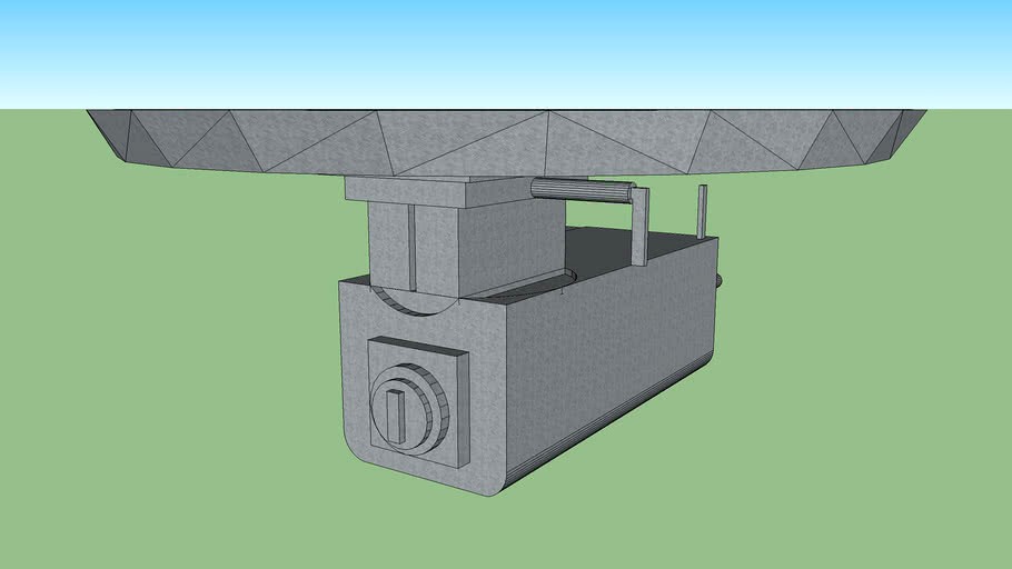 Automatic Suction Turret 3d model