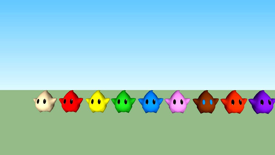 All Luma Kinds 3d model