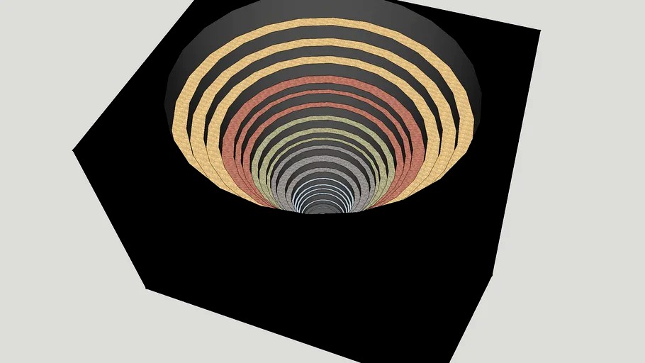 endless pit 3d model