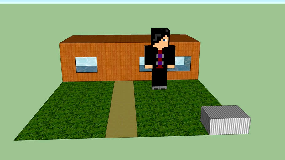 SketchUp Minecraft 3d model