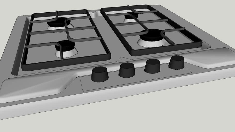 Cooktop 3d model