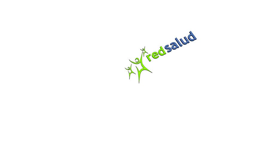 logo red salud 3d model