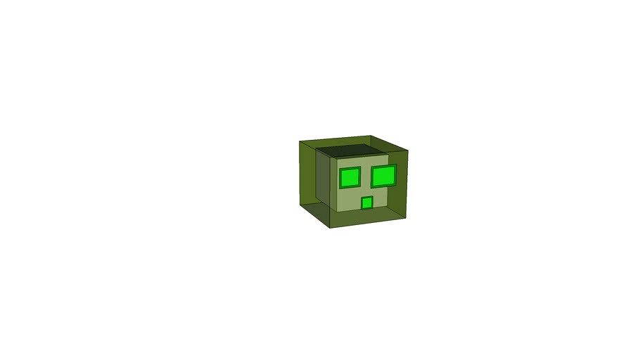Minecraft-Slime 3d model