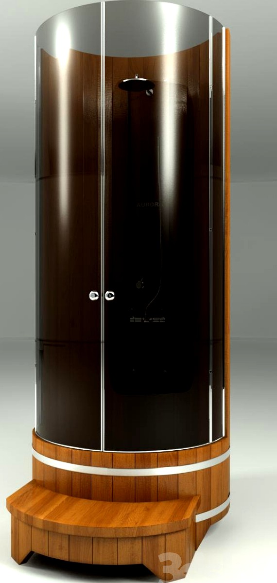 Shower cubicle 3d model