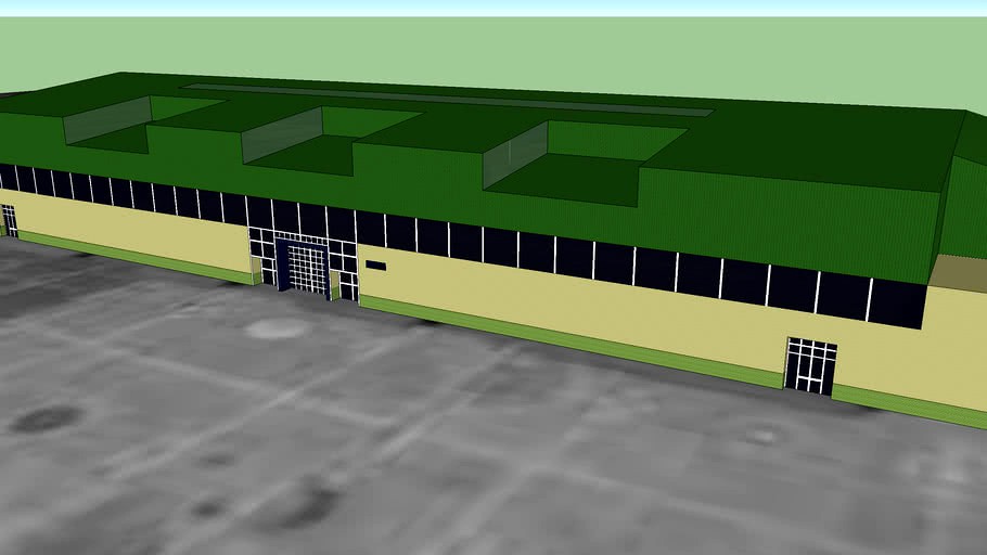 Coliseo - Colegio de la Inmaculada (Jesuitas - Lima - Perú) 3d model