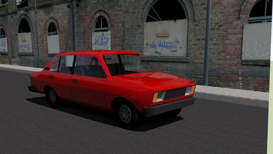 Lada Riva 3d model