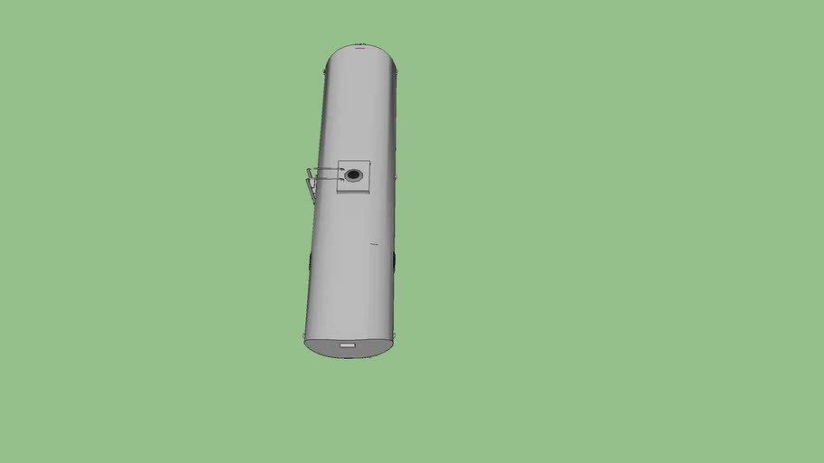 Rubber Duck 1960 Trailmobile 5800gal Insulated Tanker Trailer 3d model