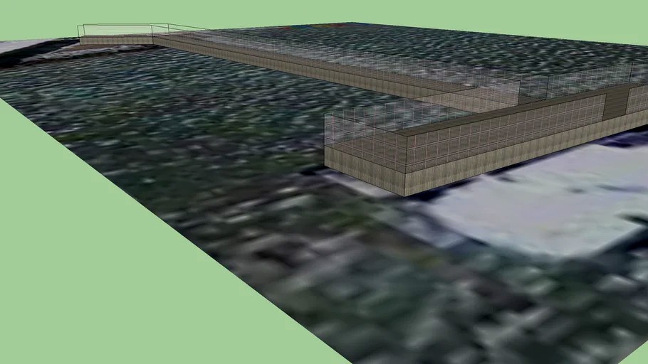 Fort Sumter Dock 3d model