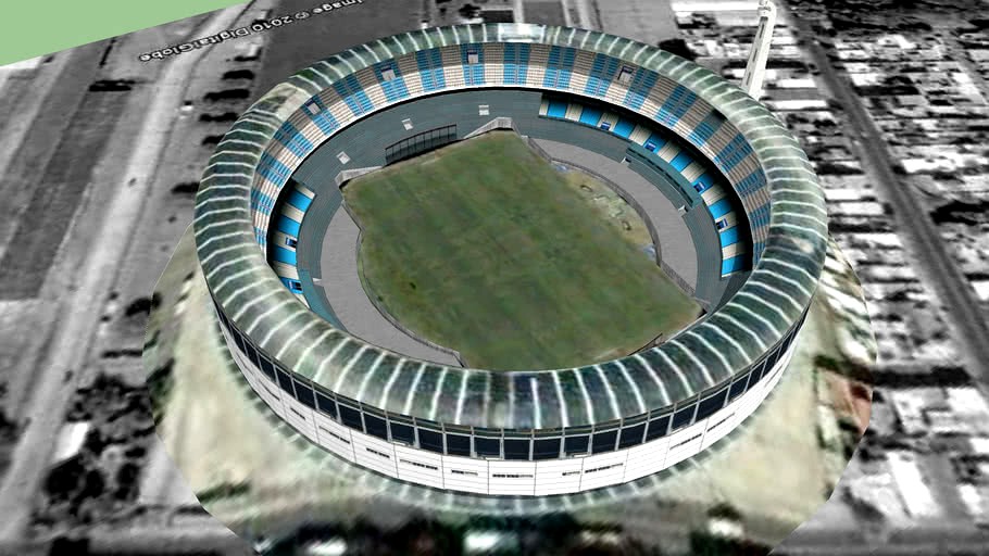 Estadio Presidente Juan Domingo Perón (Avellaneda) 3d model