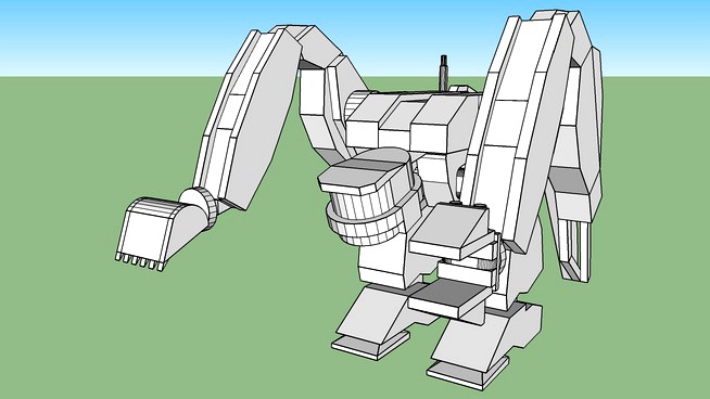 Construction Mech 3d model