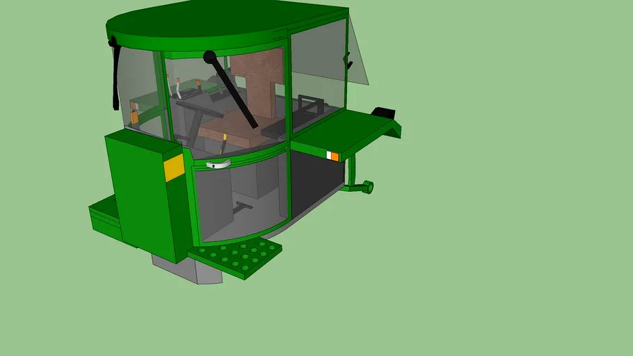 John Deere SG2 Kabine 3d model