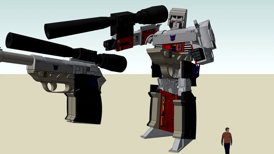 Megatron 3d model