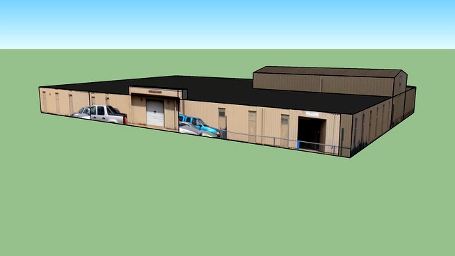 The ROTC and Ag Building 3d model