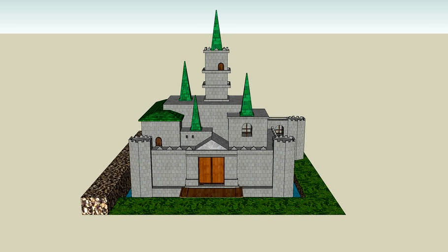 Hyrule Castle 3d model