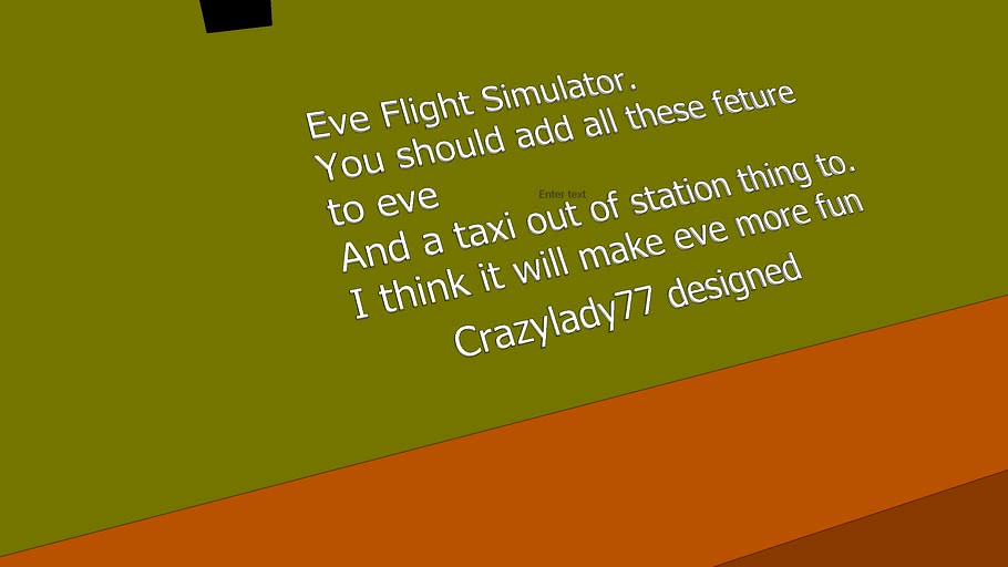 EVE Flight Simulator 3d model