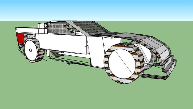car Exoskeleton 3d model
