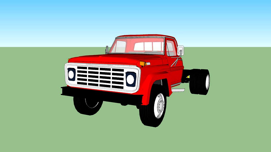 1971 Ford F600 3d model