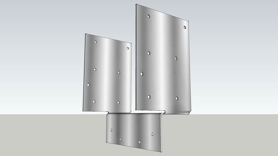 Simpson Strong Tie HH6 Header Hanger 3d model