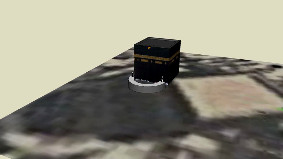 Kaaba, Mecca 3d model