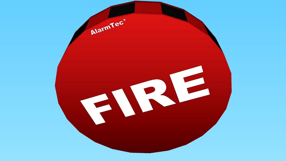 Fire Roof Bell 3d model