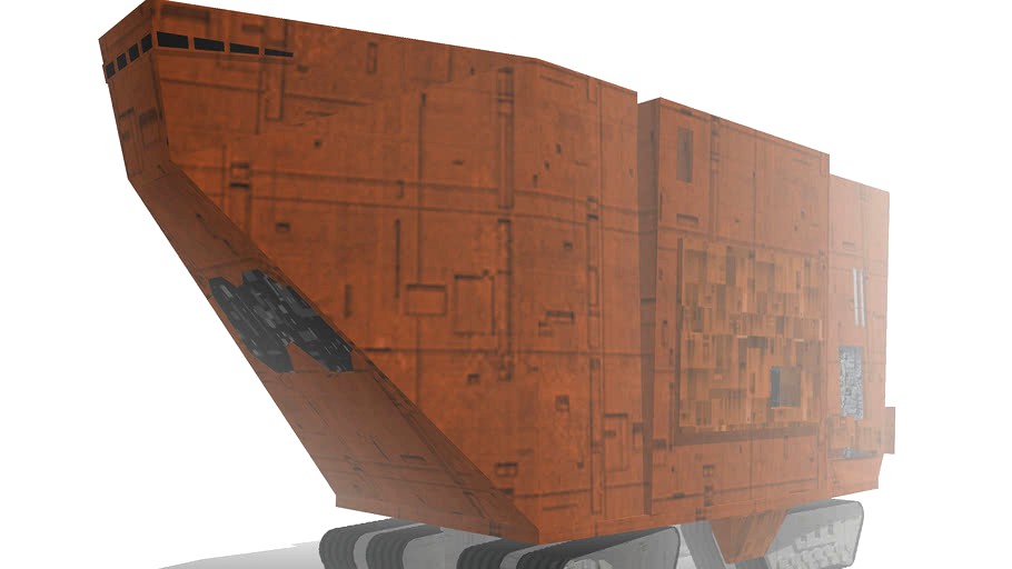 Sandcrawler 3d model