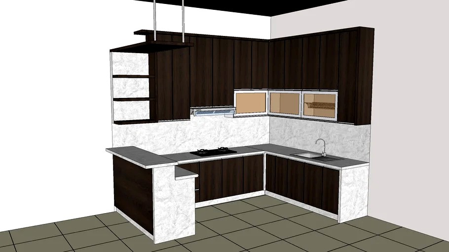 Kitchen Set 3d model