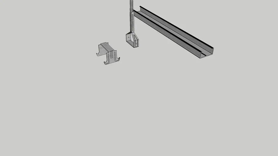 KNAUF ceiling system 3d model