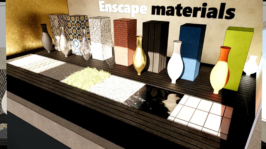 Materials Enscape 2021 3d model