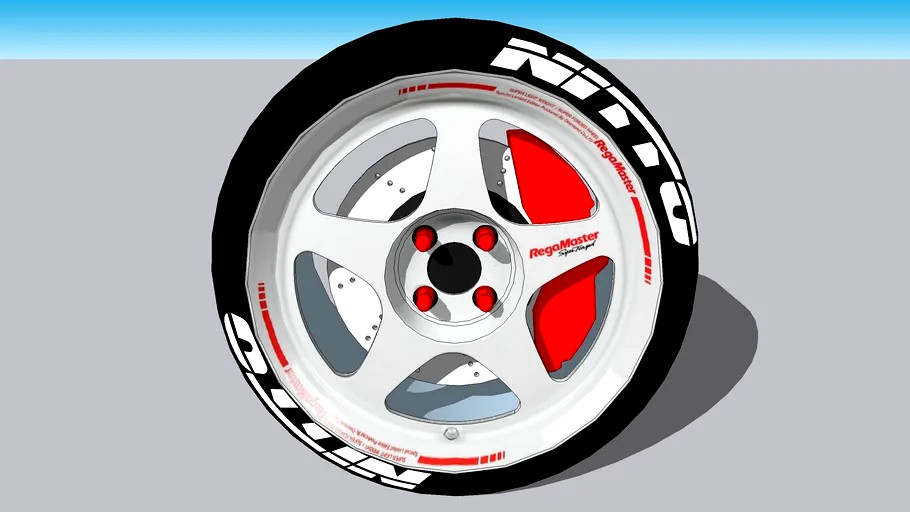 Desmond EVO Regamaster Wheel 3d model