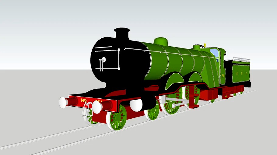 GNR No. 251 3d model